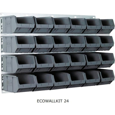 Louvre Panel Wall Mounted Wall Kits