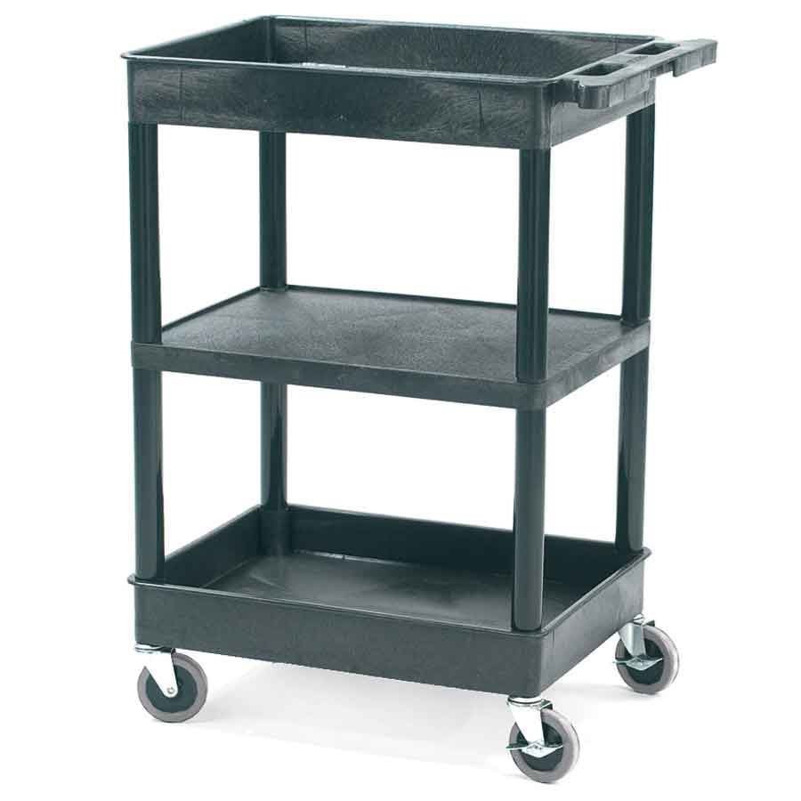 Plastic 3-Tier Multi-Purpose Trolleys
